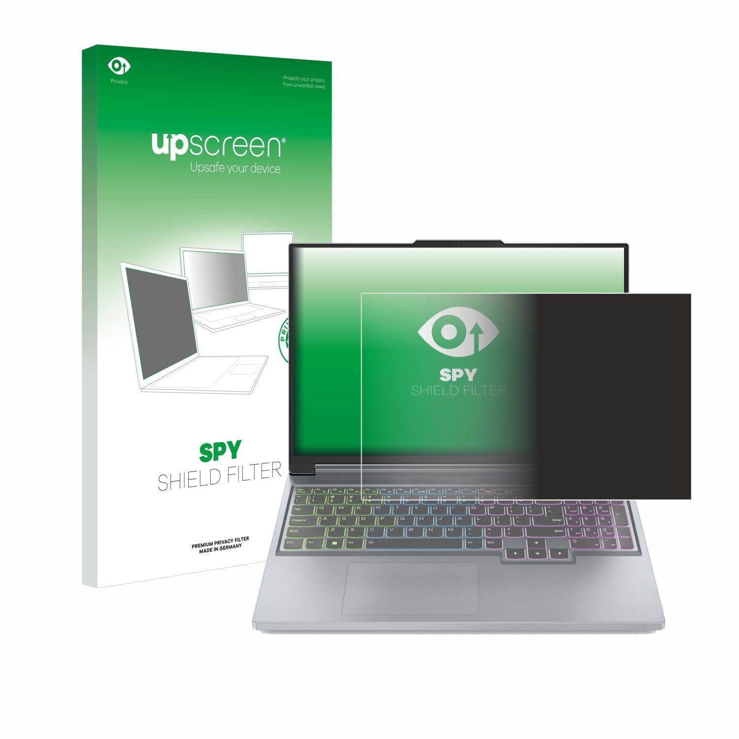 Upscreen Blickschutzfilter Für Lenovo Legion Slim 5 Gen 8 16