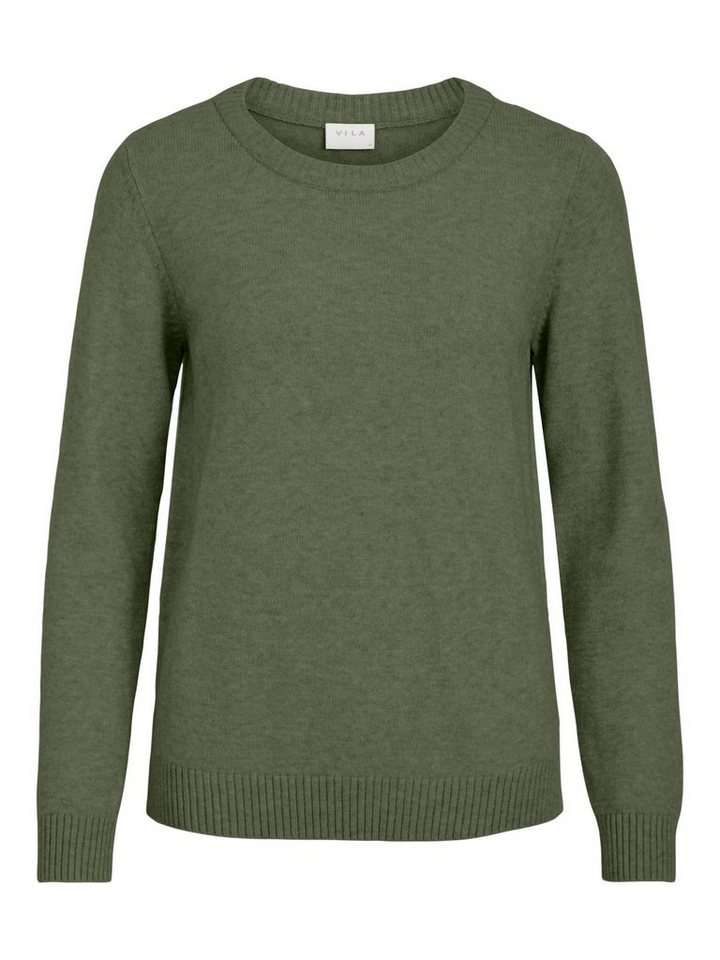 Vila Strickpullover Ril 1 Tlg Plainohne Details
