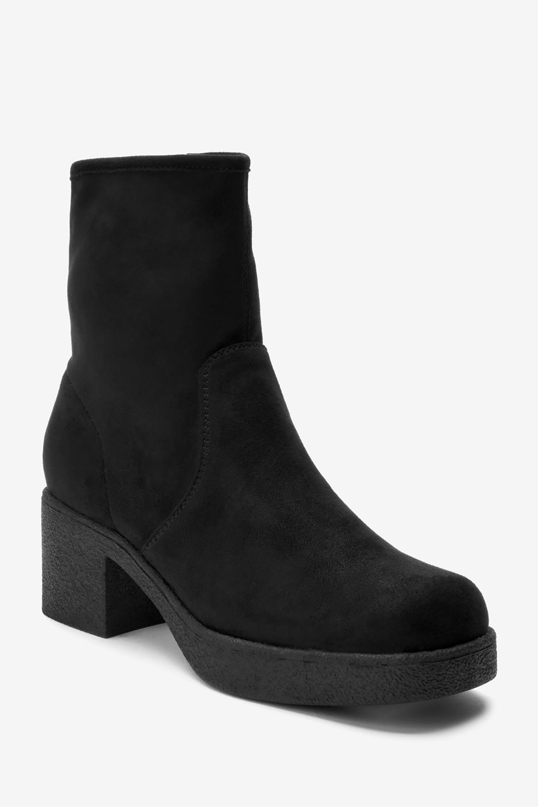 Next Forever Comfort Sockenstiefel Mit Blockabsatz Chelseaboots 1 Tlg