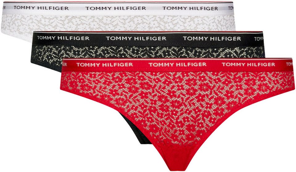 Tommy Hilfiger Underwear Bikinislip 3 Pack Bikini Lace Ext Sizes