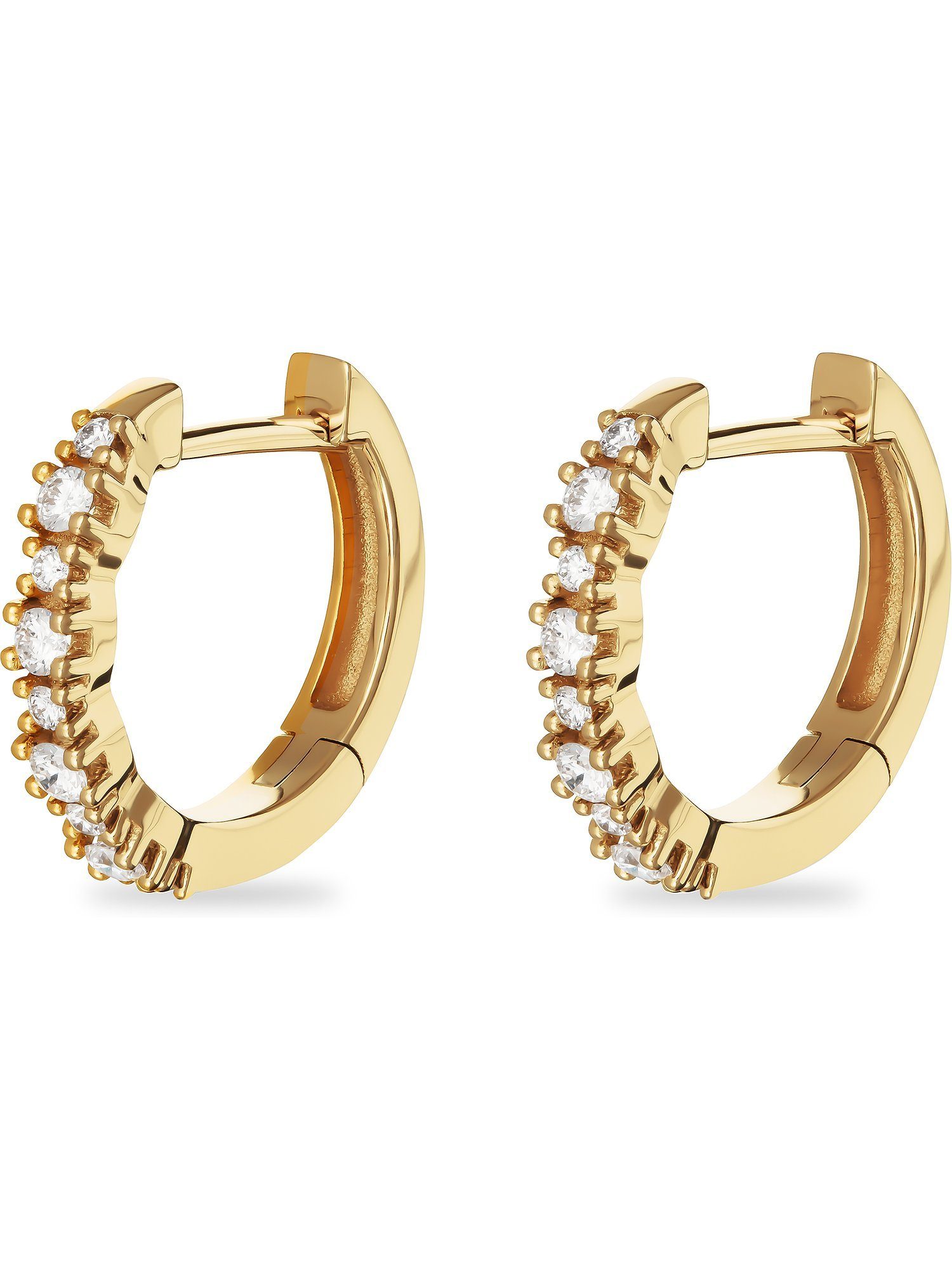 Goldene CHRIST Creolen für Damen kaufen » CHRIST Goldcreolen