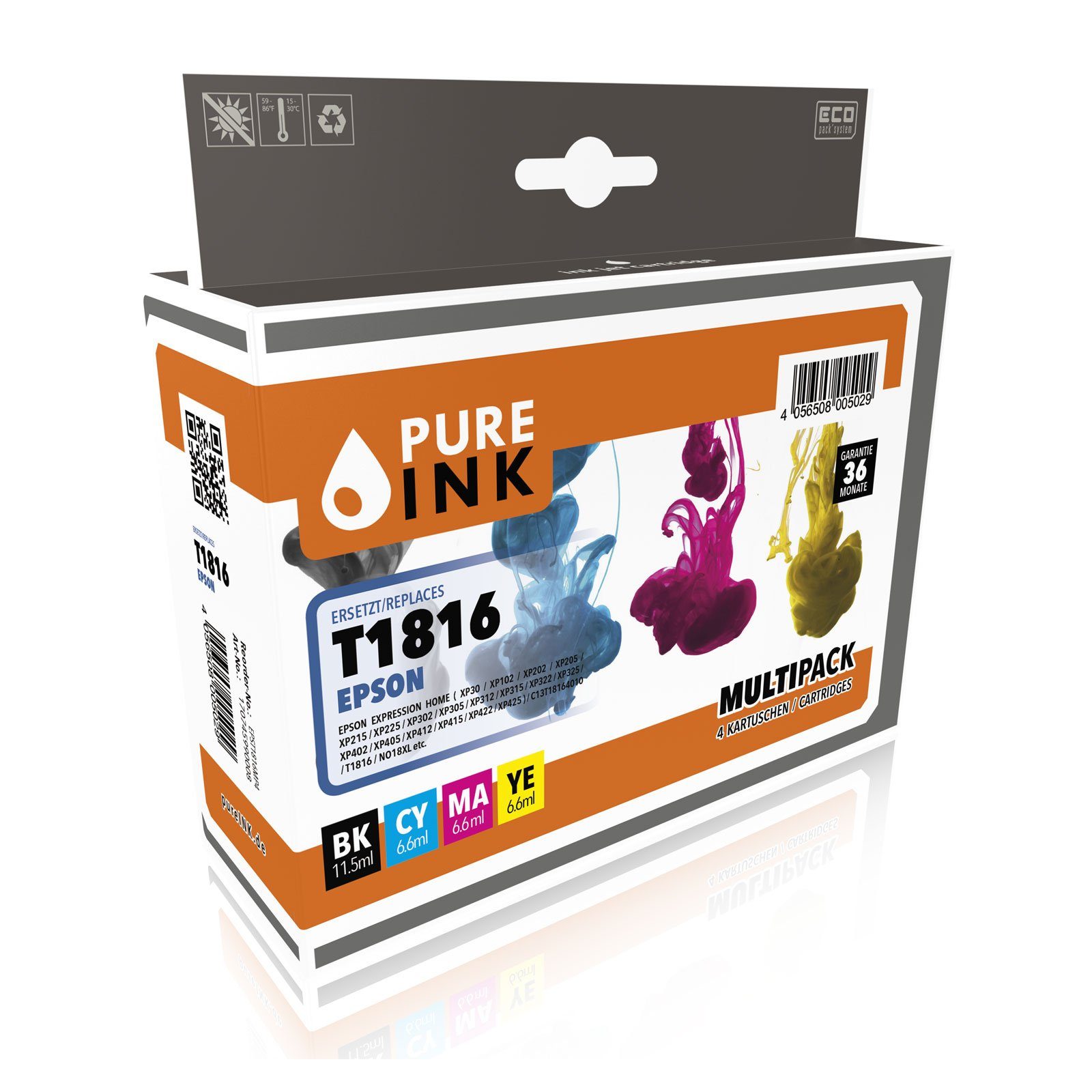 Pure Ink EPT1816MP4 Tintenpatrone
