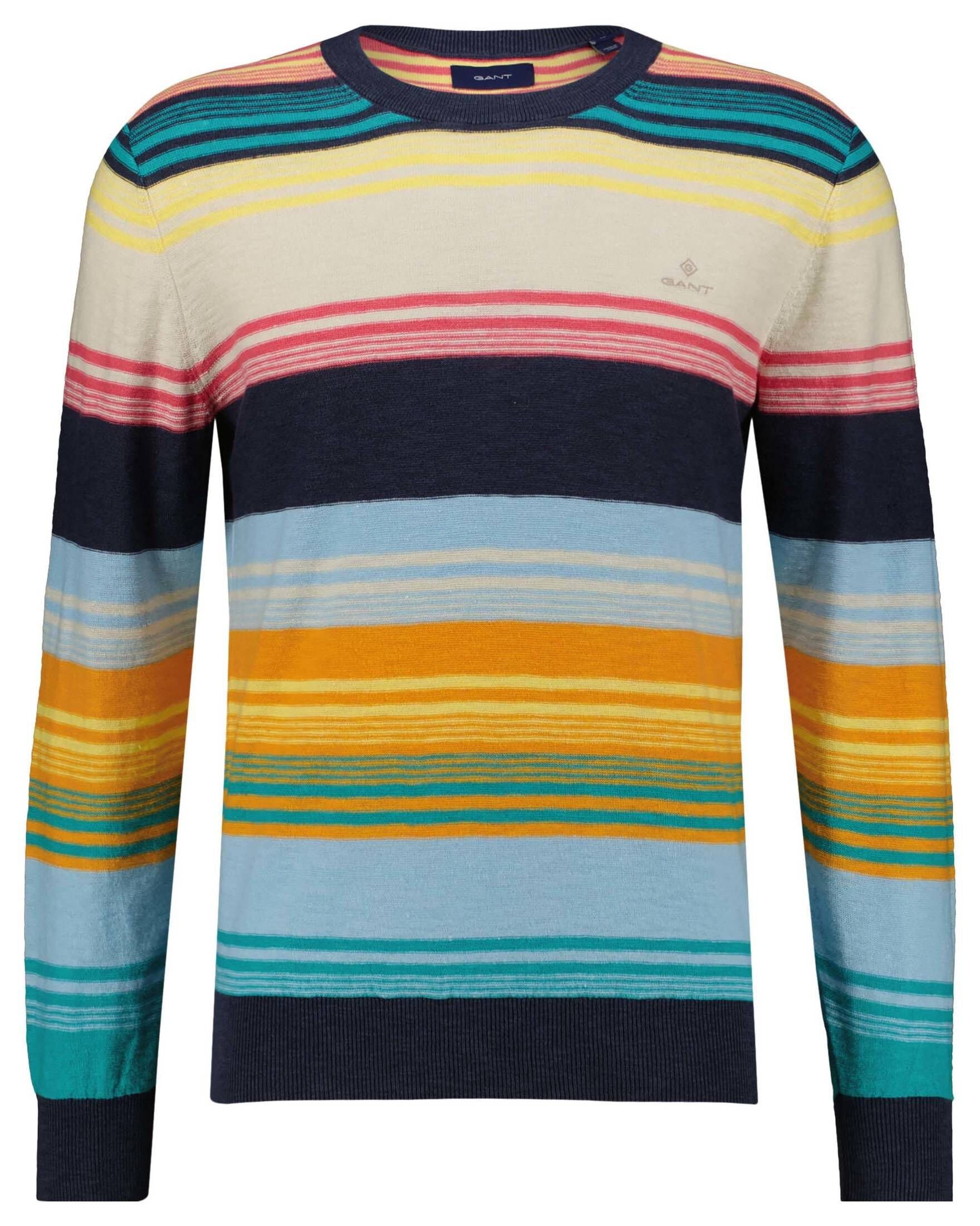 Gant Strickpullover Herren Pullover Mit Seide 1 Tlg Material