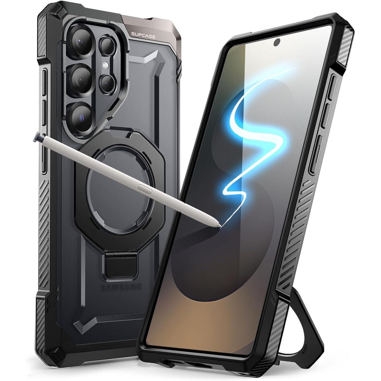 LuxusKollektion Smartphone-Hülle Handyhülle S25 Ultra Ringständer SPen ...