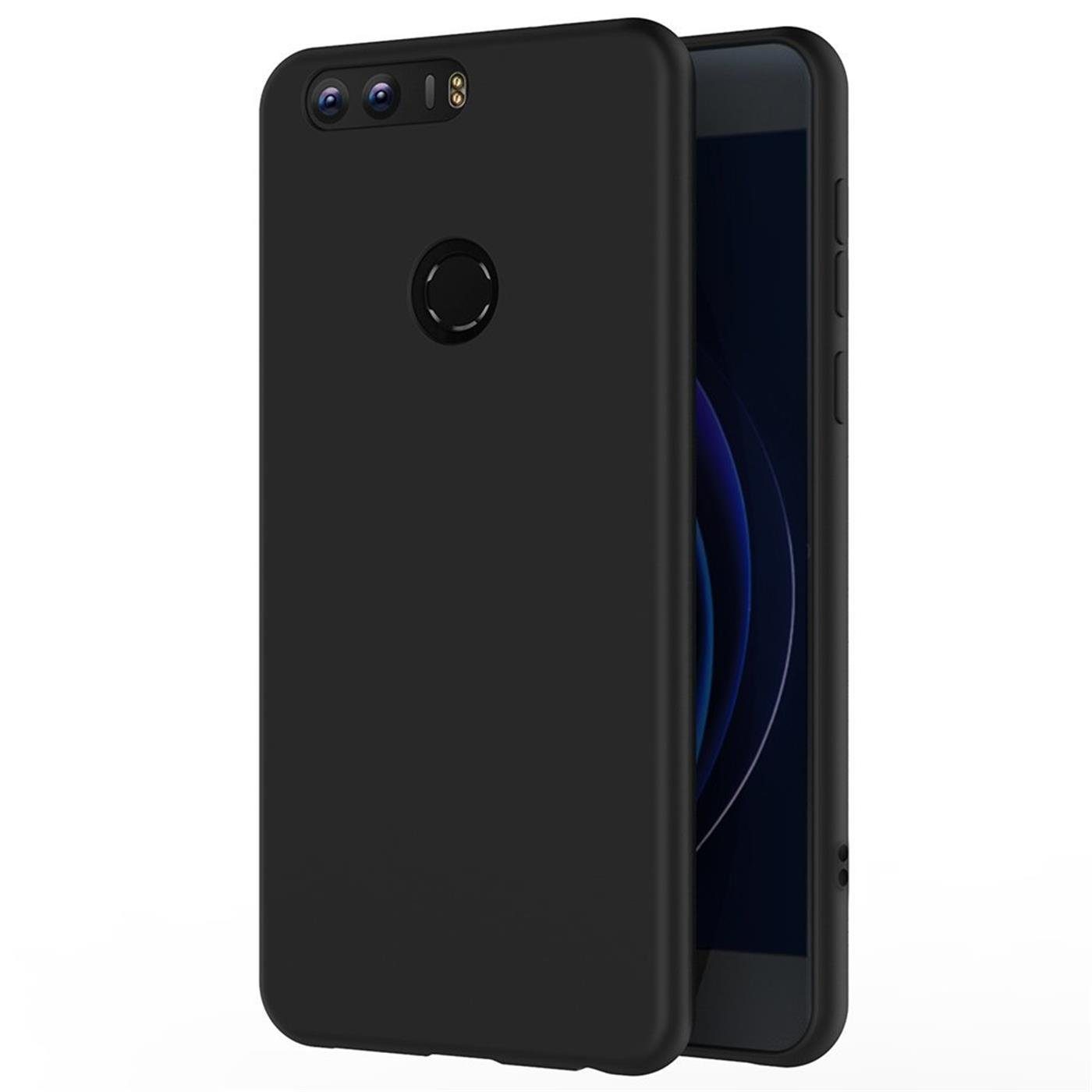 Coolgadget Handyhülle Black Series Handy Hülle Für Honor 8 52 Zoll