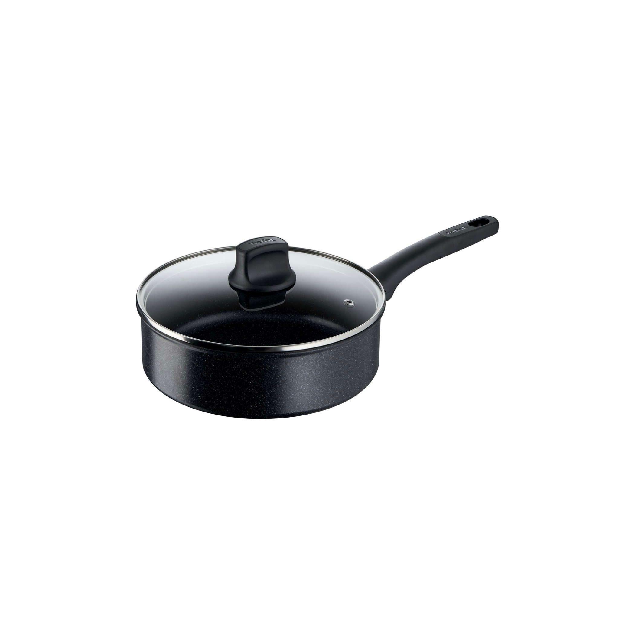 Tefal Schmorpfanne Tefal Schmorpfanne Deckel Ø 24 Cm Black Stone
