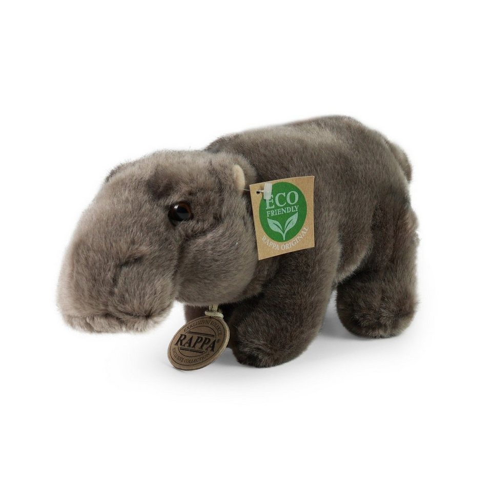 Teddys Rothenburg Kuscheltier Kuscheltier Nilpferd Stehend Grau 22 Cm