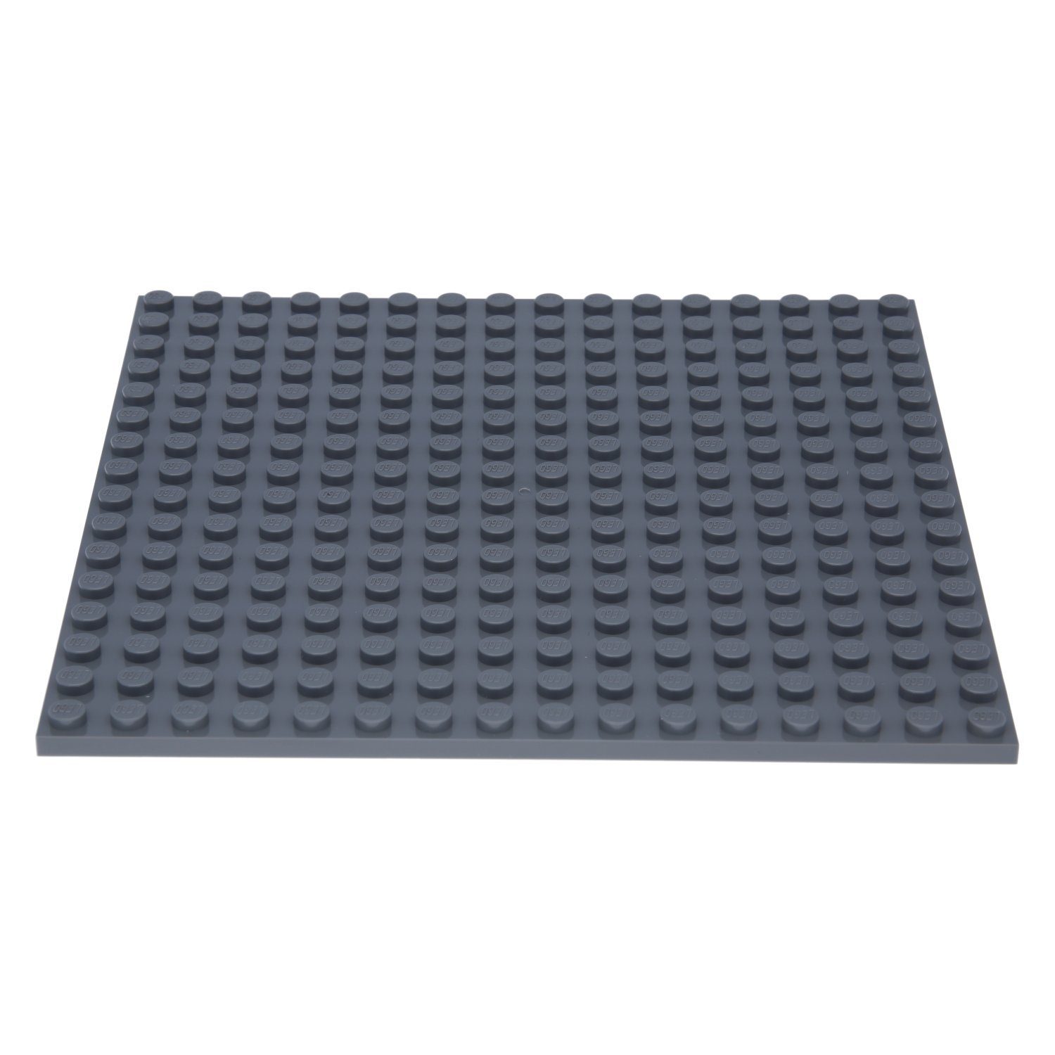 LEGO® Spielbausteine LEGO® 16x16 Bauplatten dunkelgraue Platten ...