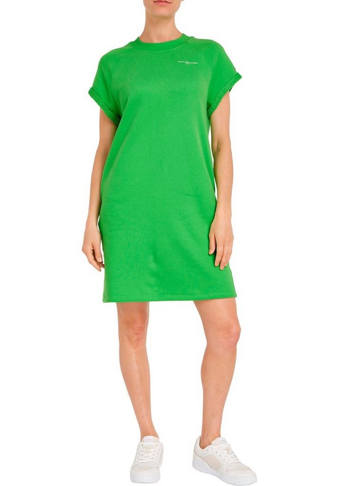 Tommy Hilfiger Curve Sweatkleid Crv 1985 Mini Corplogo Drs Ss Aus