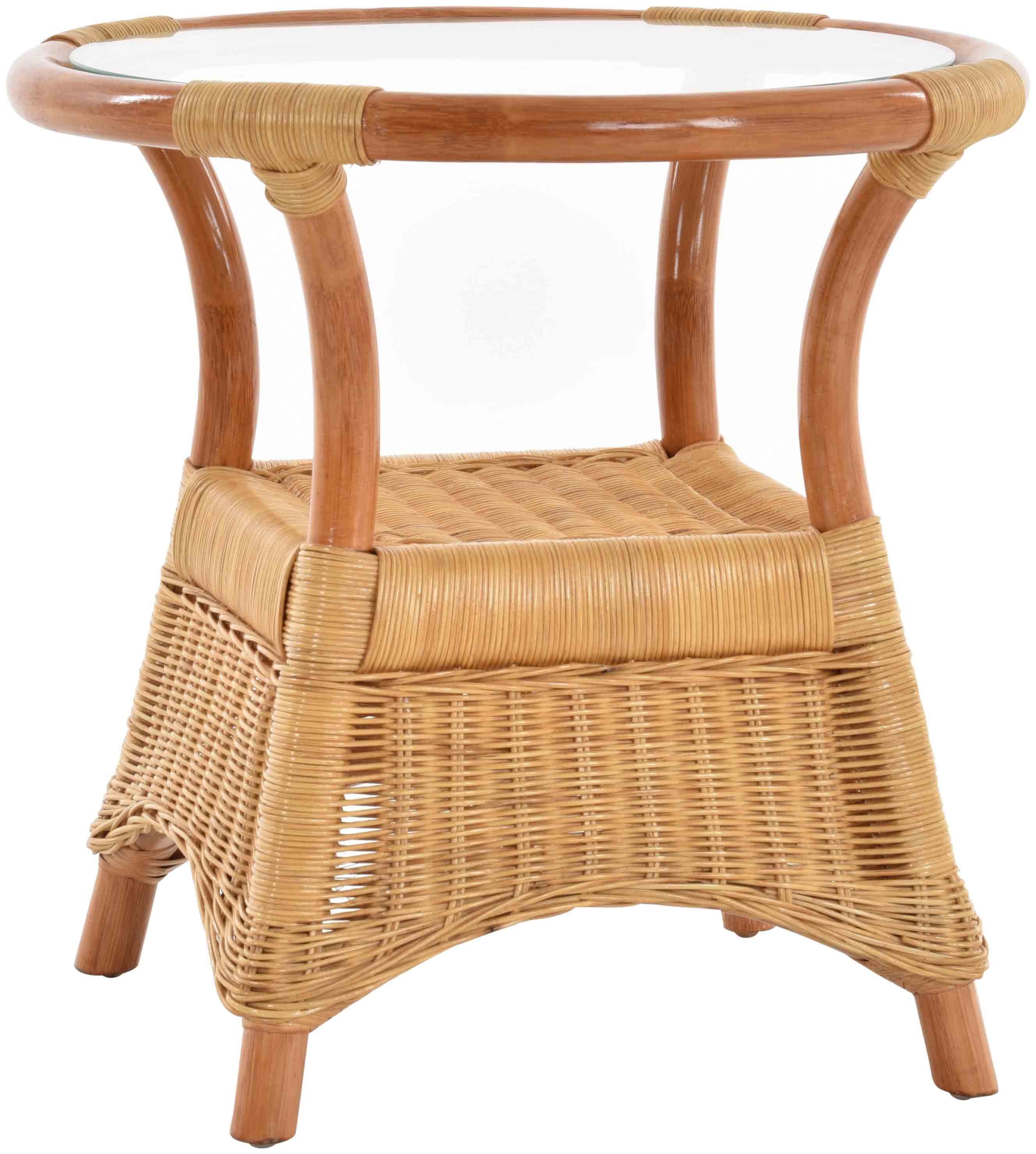 Schne Beistelltisch Aus Rattan Bilder