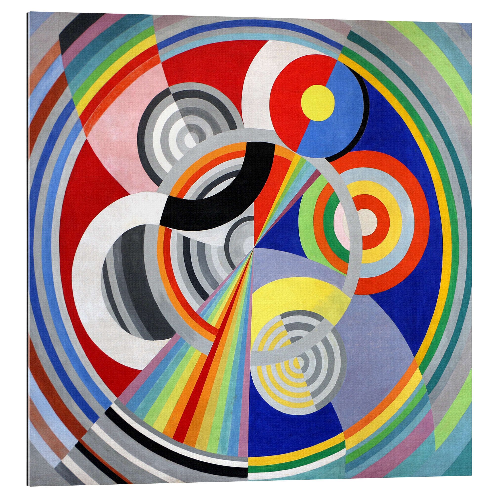 Posterlounge Xxl Wandbild Robert Delaunay Rhythmus Nr 1 Dekoration