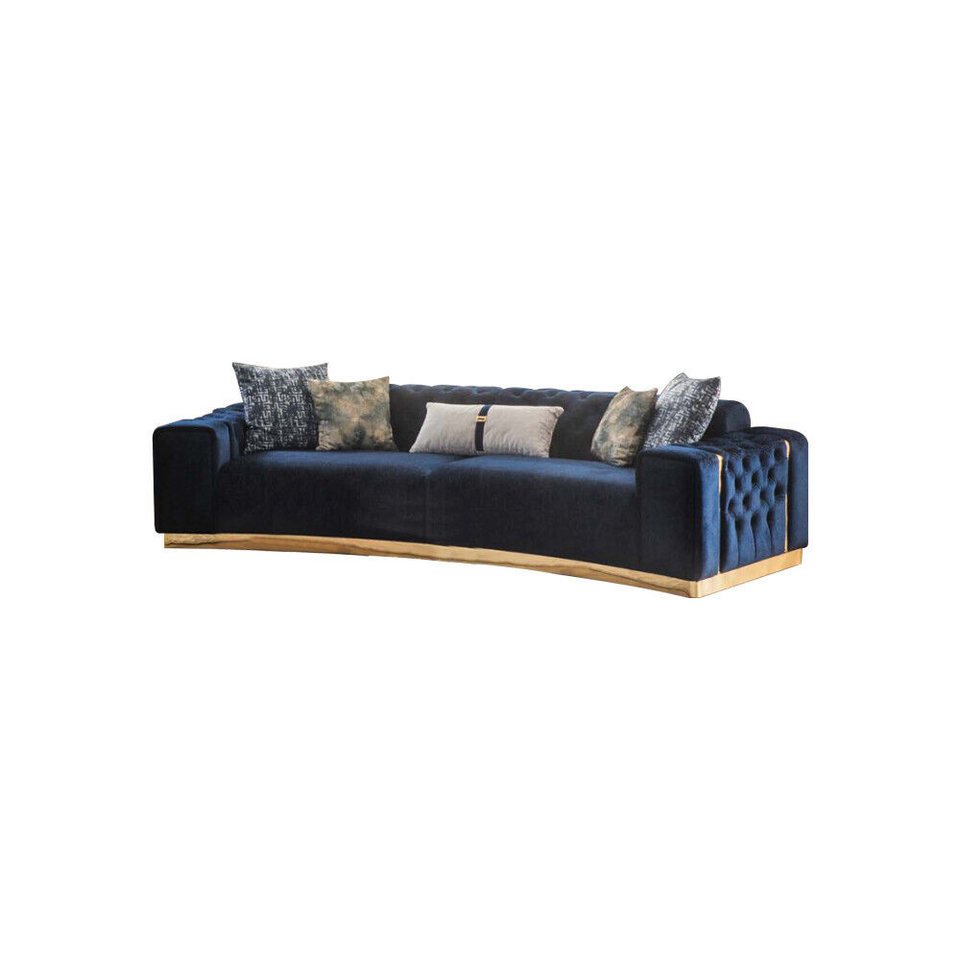 Jvmoebel Sofa Luxuriöse 2x Chesterfield Sofas Edle Möbel Designer