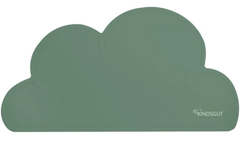 Kindsgut Platzset Platzdeckchen Wolke Umweltfreundlich Pistazie Tischset