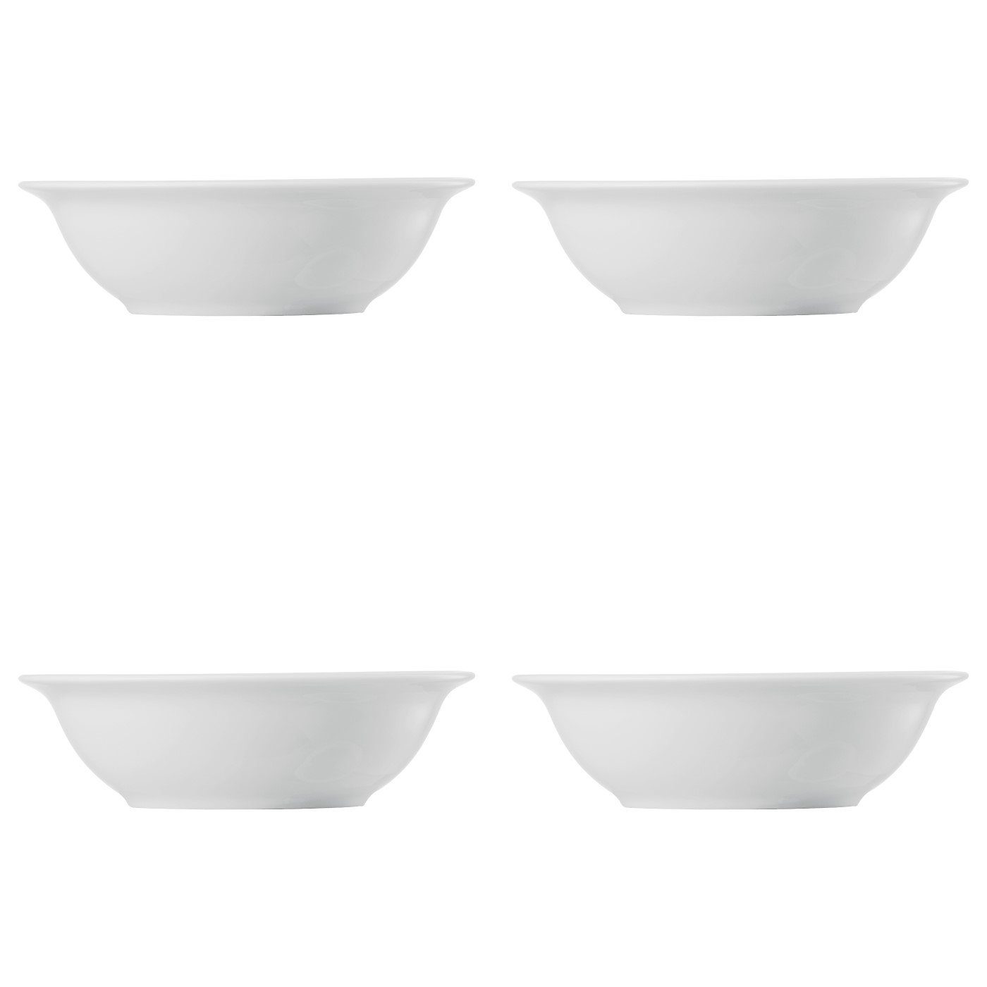 Thomas Porzellan Müslischale Bowl 17 Cm Trend Weiß 4 Stück