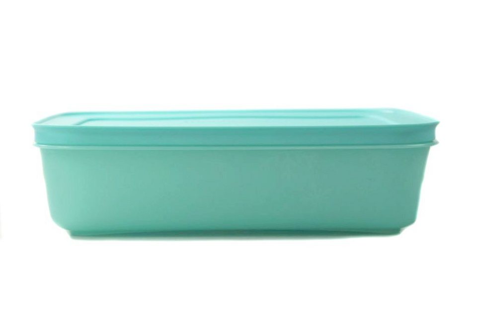Tupperware Frischhaltedose Eis Kristall 10 L Flach Türkis SpÜltuch