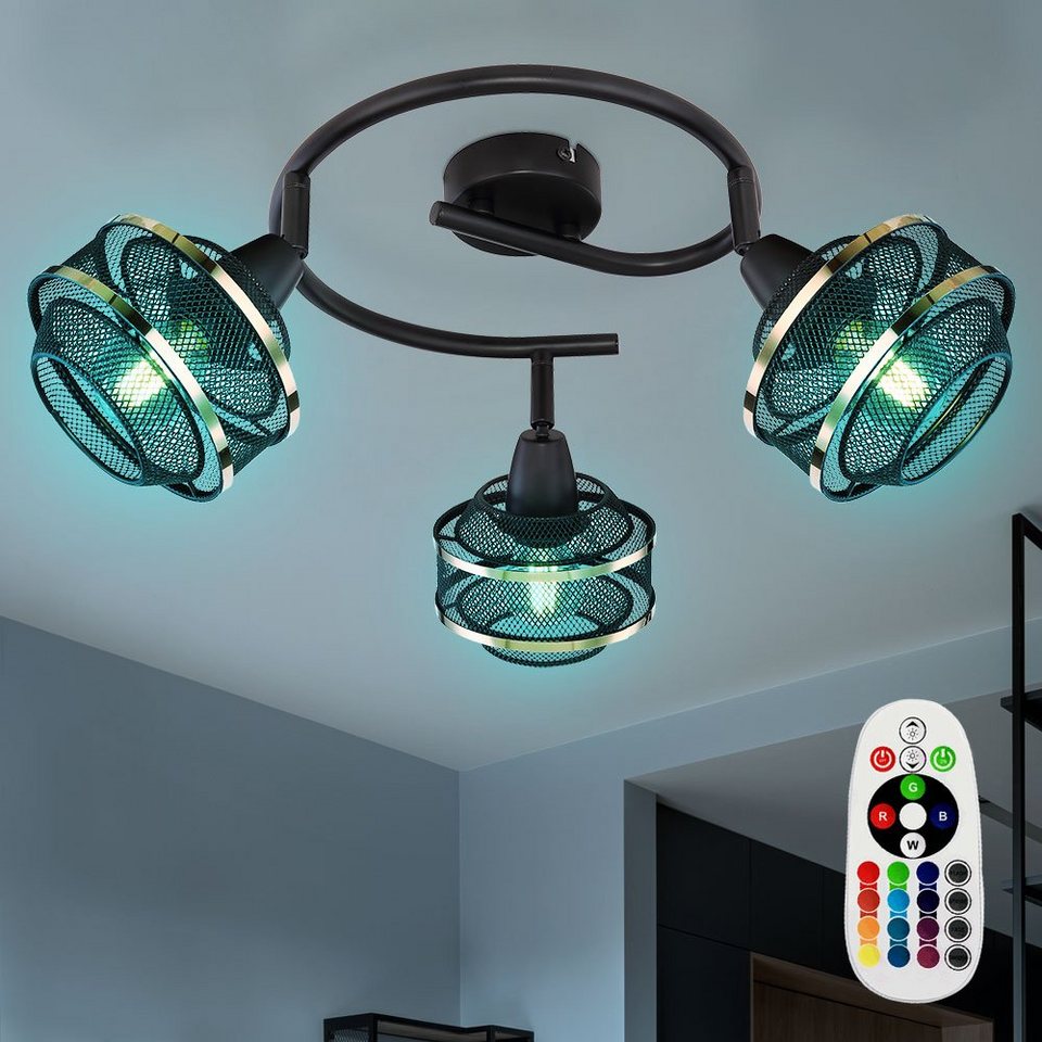 Etc Shop Led Deckenleuchte Leuchtmittel Inklusive Warmweiß