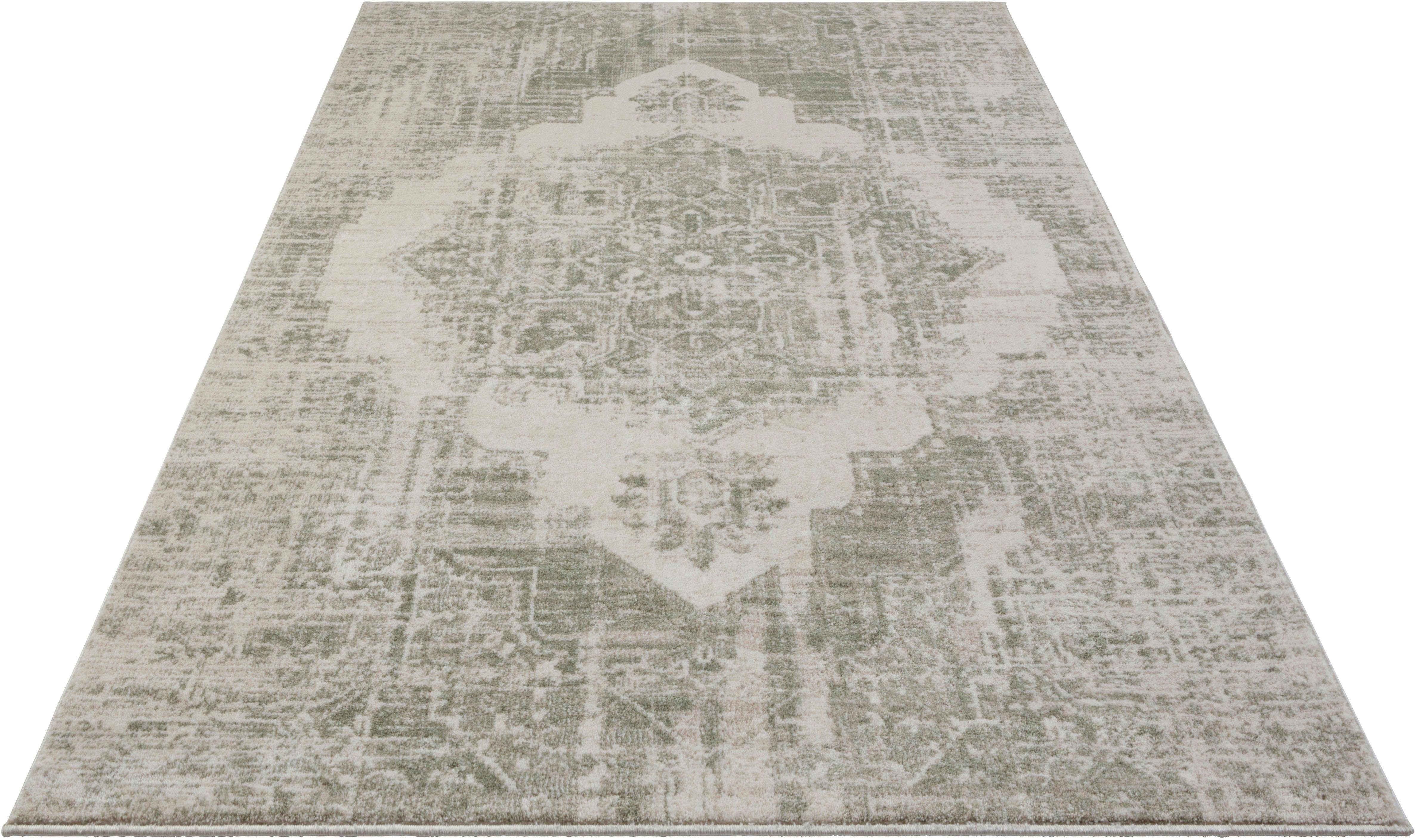 Teppich Garonne Elle Decoration Rechteckig Höhe 11 Mm Kurzflor