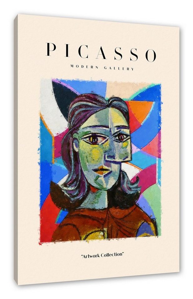 Pixxprint Glasbild Picasso Art Collection Frauenportrait Picasso Art