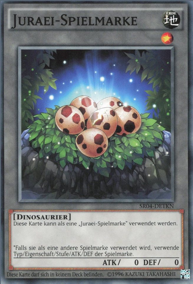 Recollectibles Sammelkarte Yugioh Karte Juraei Spielmarke Deutsch Yu