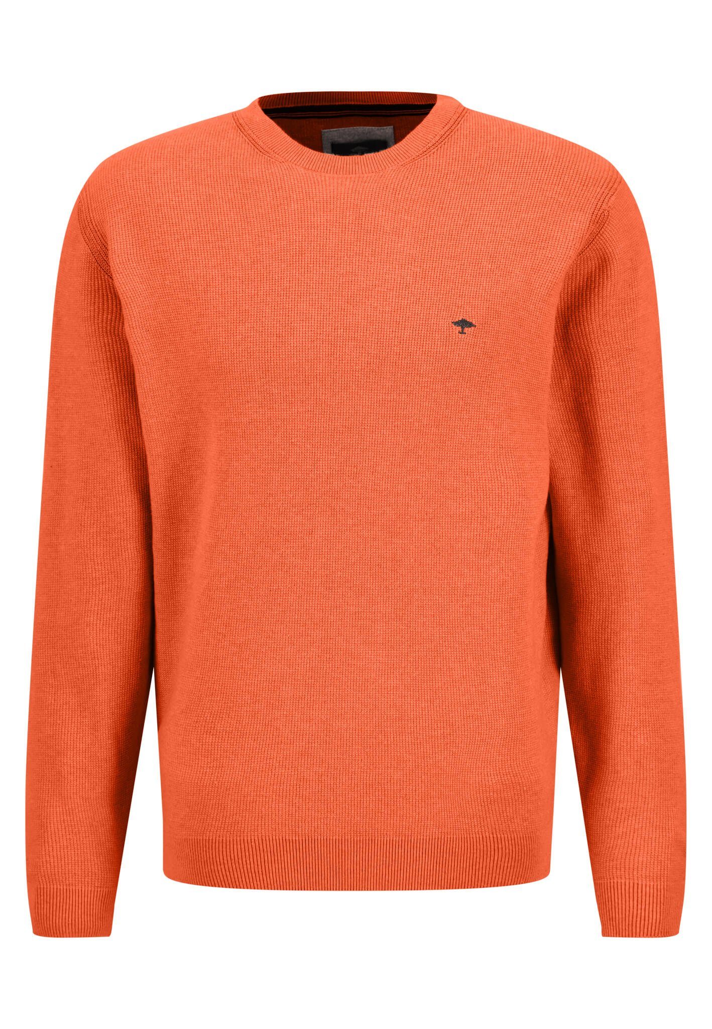 FYNCH-HATTON Strickpullover O-Neck, Structure