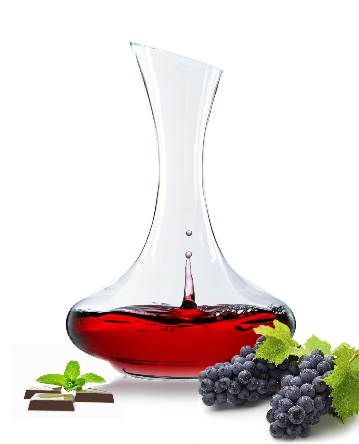 Sendez Dekanter Weinkaraffe 15 Liter Dekantier Glaskaraffe Karaffe Glas