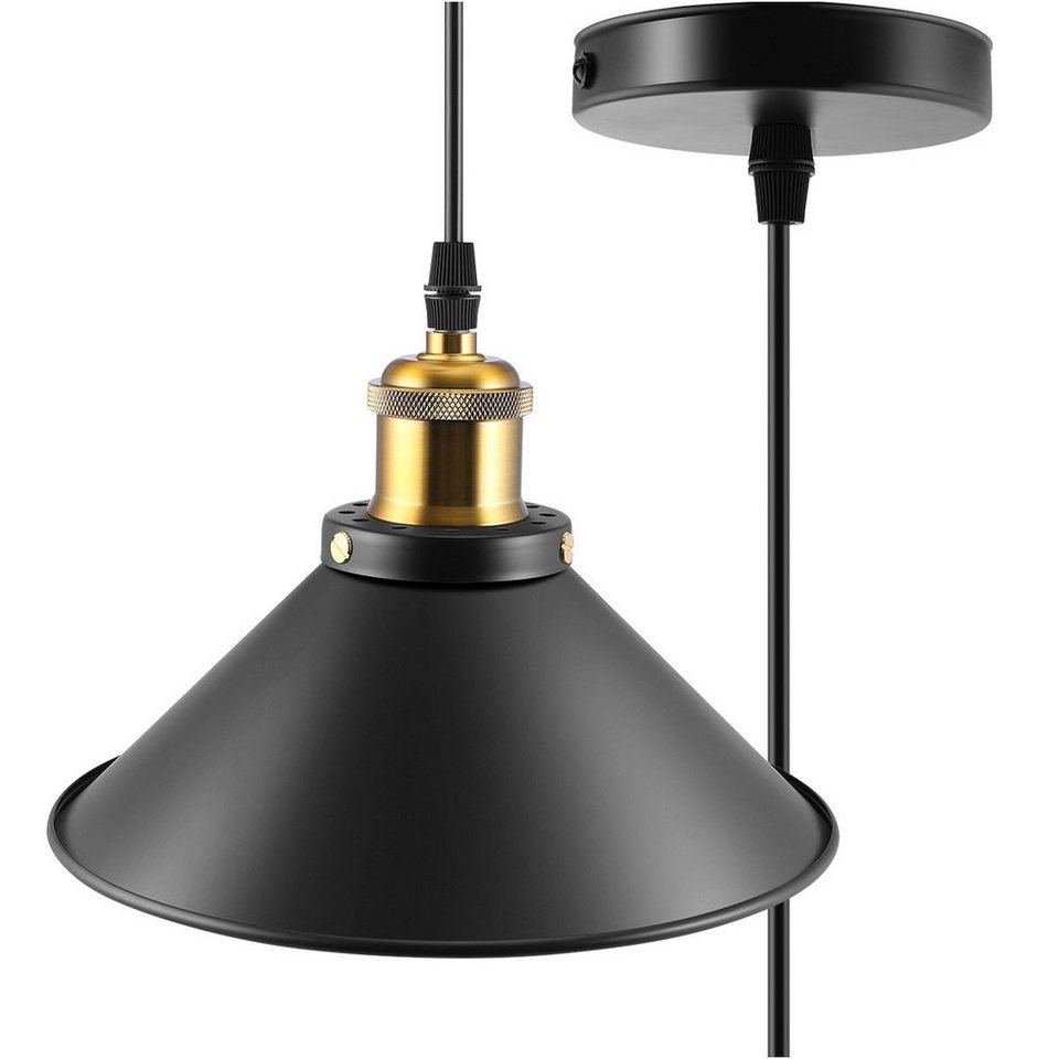 Wilgoon Deckenleuchte Retro Deckenlampe Vintage Leuchte Pendelleuchte