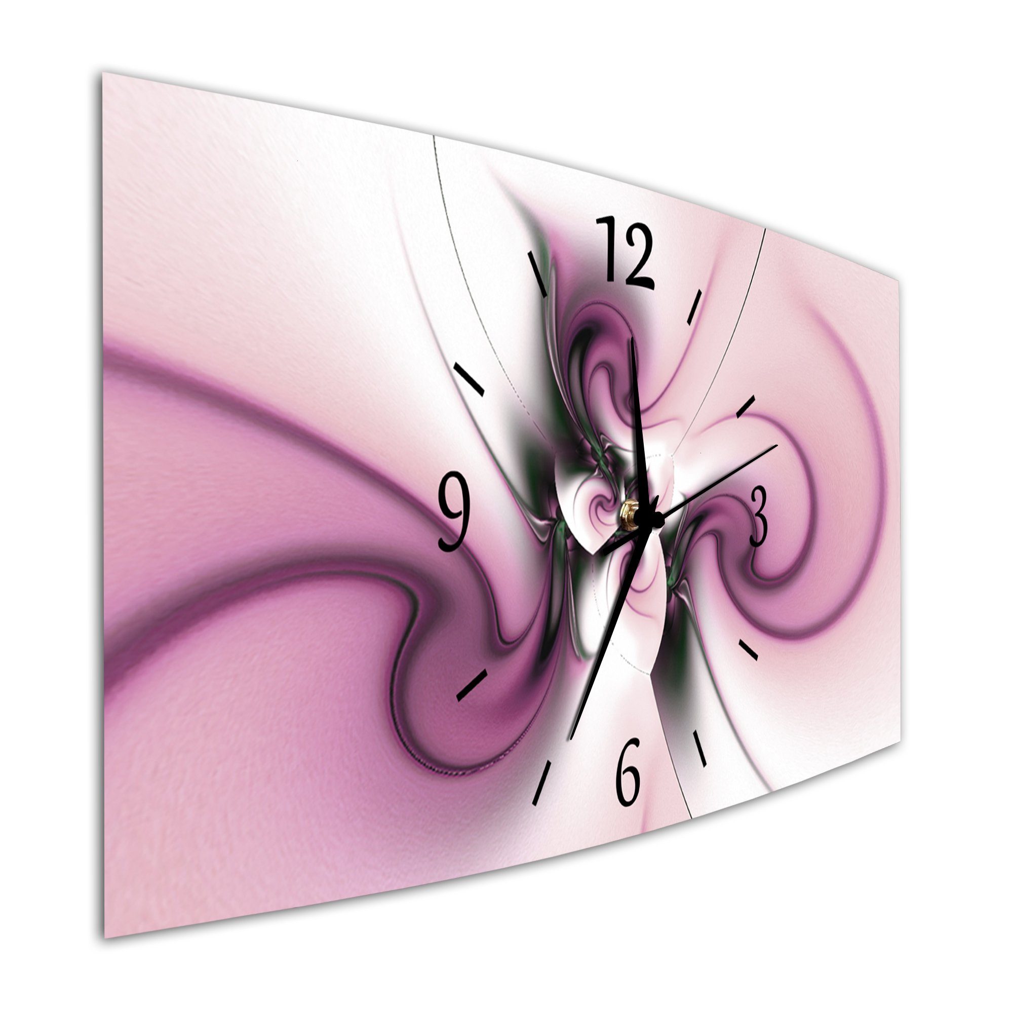 Bilder-Manufaktur Wanduhr BM-9561-1 (BM, Funkuhr oder Quarzuhr, kein Ticken, lautlos ...