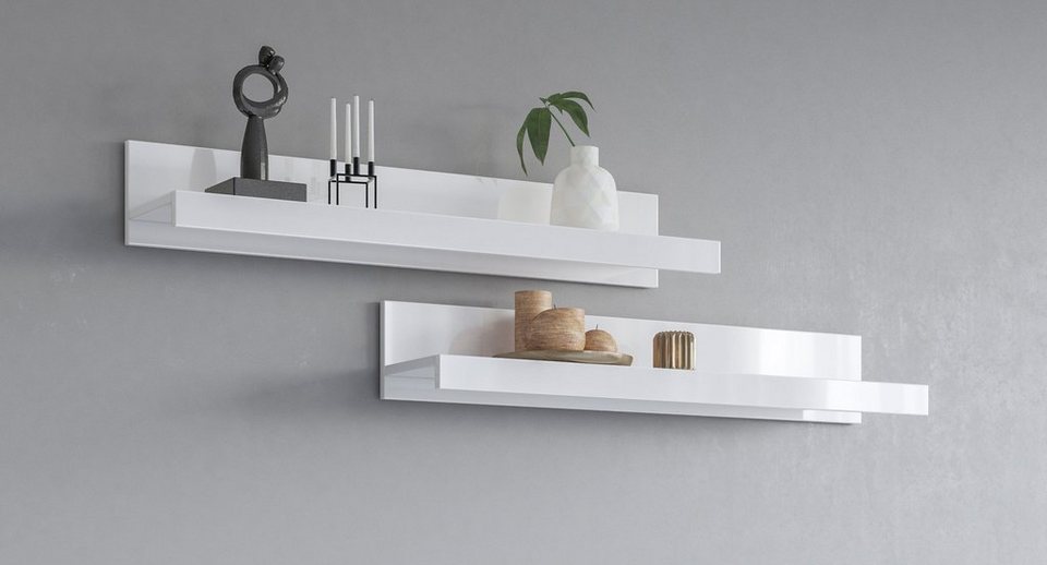 Inosign Wandboard Indiabreite 90 Cm Set 2 Tlg Praktisches Regal Für