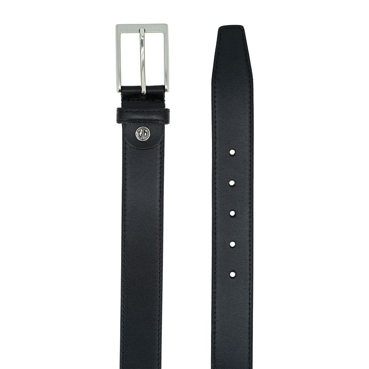 LINDENMANN Hüftgürtel Lederimitatgürtel für Herren in schwarz (1-St ...