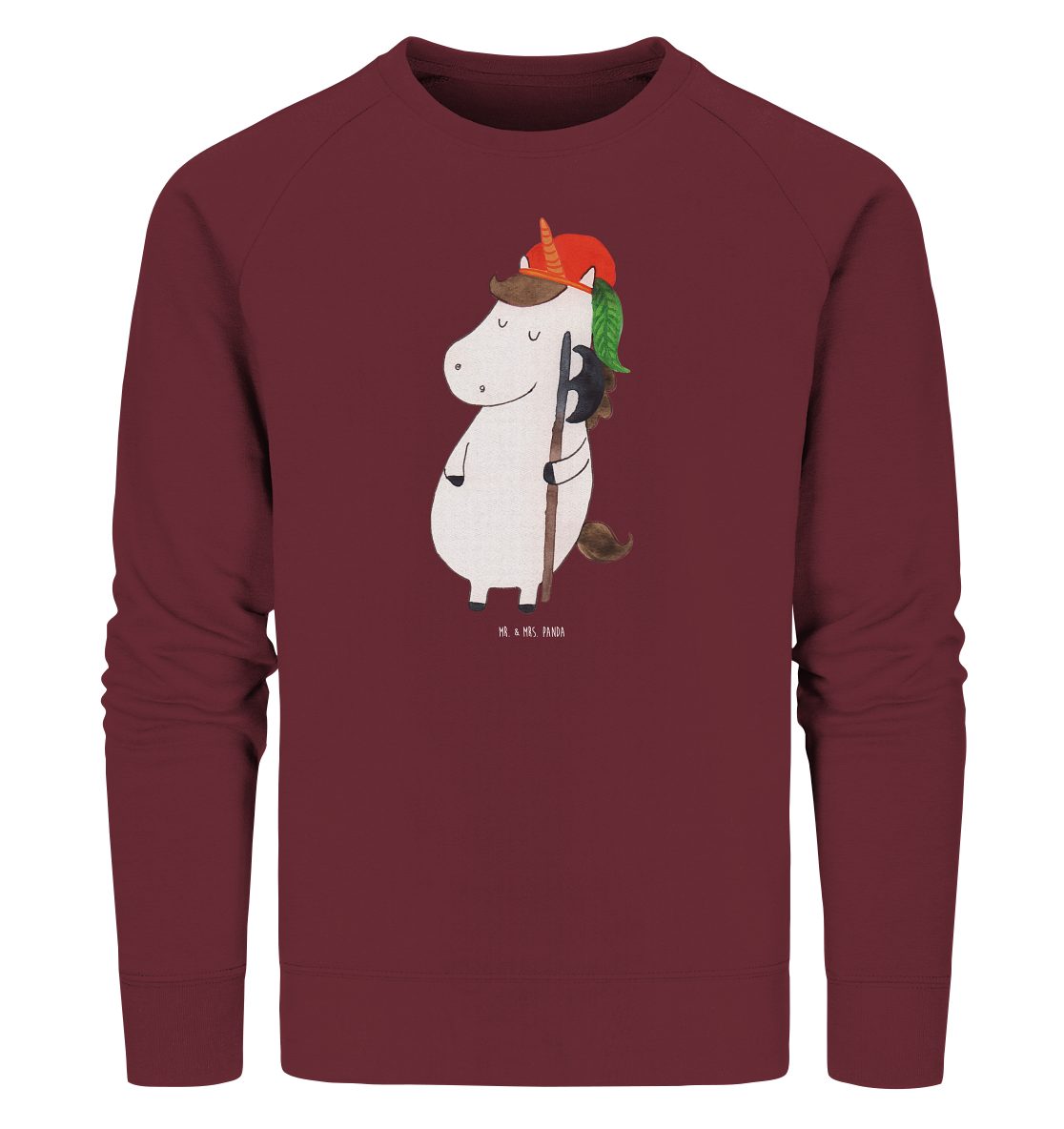 Mr And Mrs Panda Longpullover Größe Xs Einhorn Junge Heather Grey