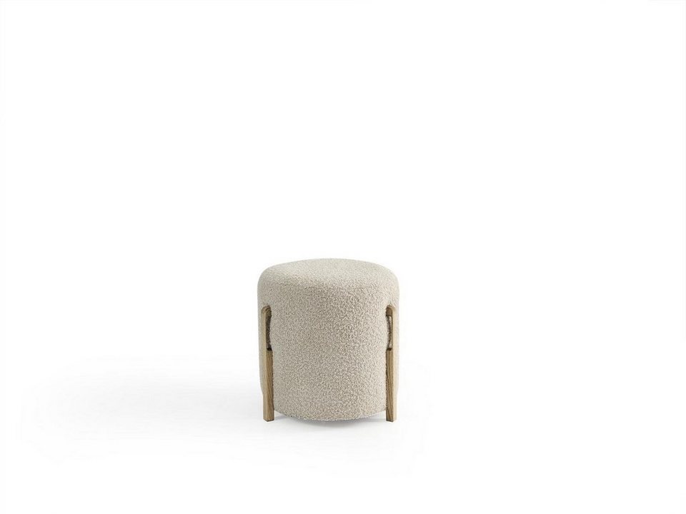 Jvmoebel Hocker Rund Hocker Fußhocker Polsterhocker Sitzhocker Hocker