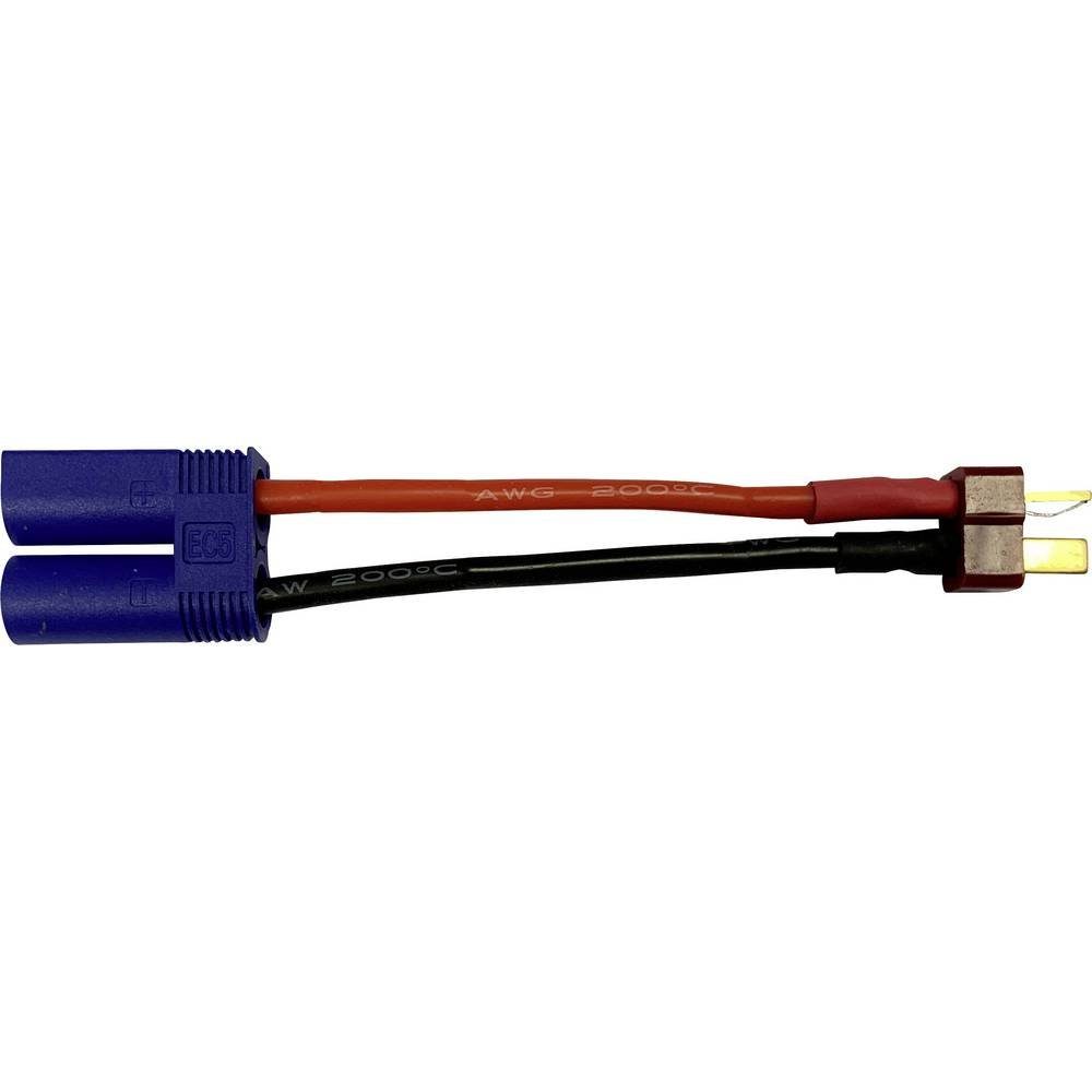 Reely Adapterkabel EC5-Stecker auf T-Stecker Adapter
