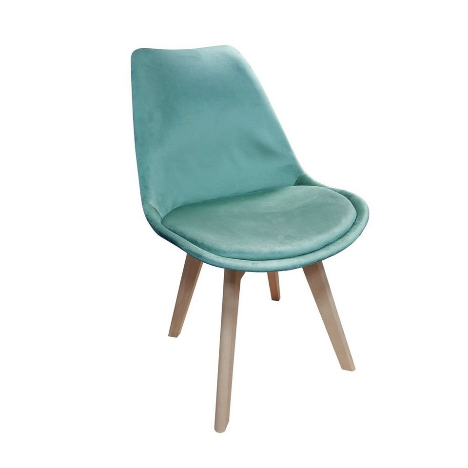 Hti Living Esszimmerstuhl Stuhl Atlanta Velvet Türkis Stück 1 St