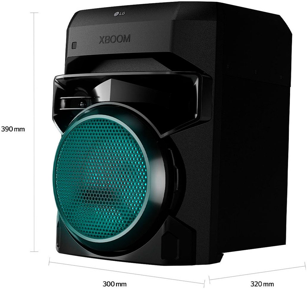 LG xboom RNC2 Party-Lautsprecher 1.0 (Bluetooth, 80 W, Party-Lautsprecher)