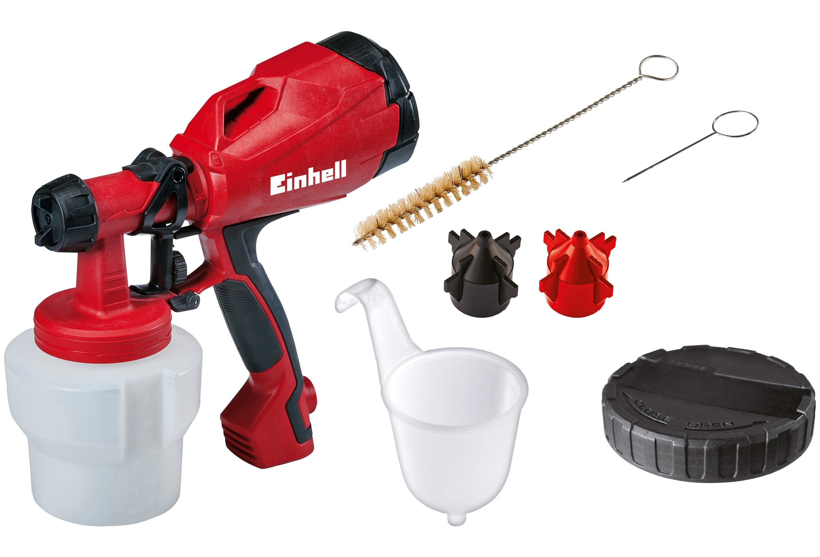 Einhell Farbsprühgerät TC-SY 500 P, Abnehmbarer Sprühkopf zur Reinigung ...
