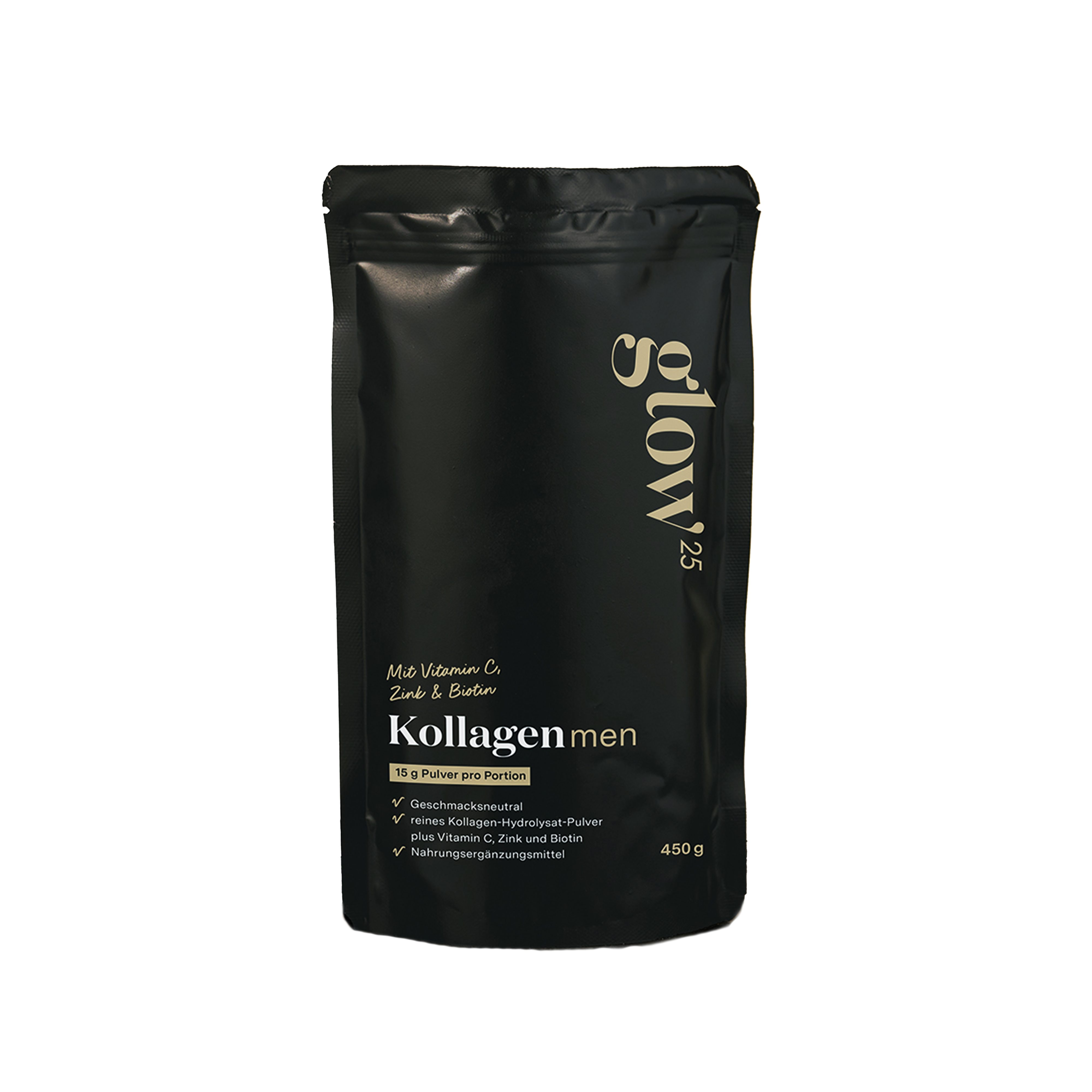 Glow25 Glow25® Collagen Pulver Men Edition [450g] - neuer Look Pulver