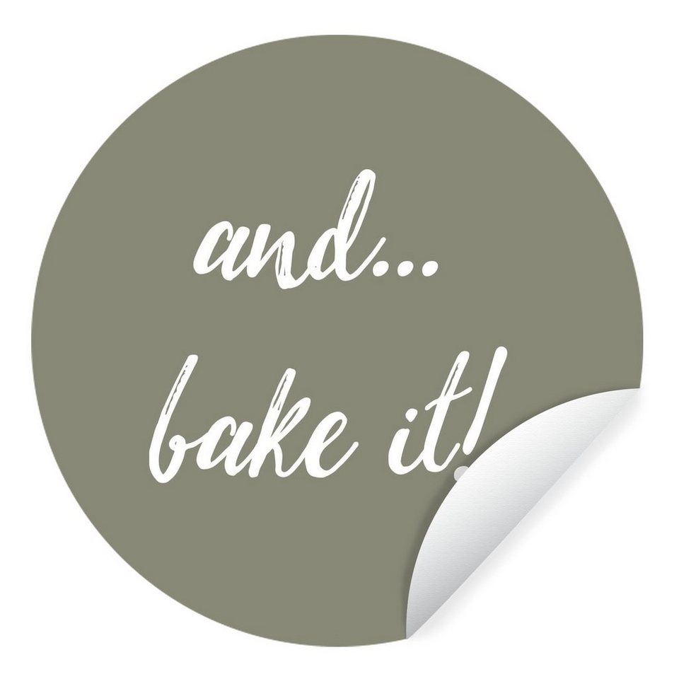 Muchowow Wandsticker Sprichwörter Zitate Und Backen Sie