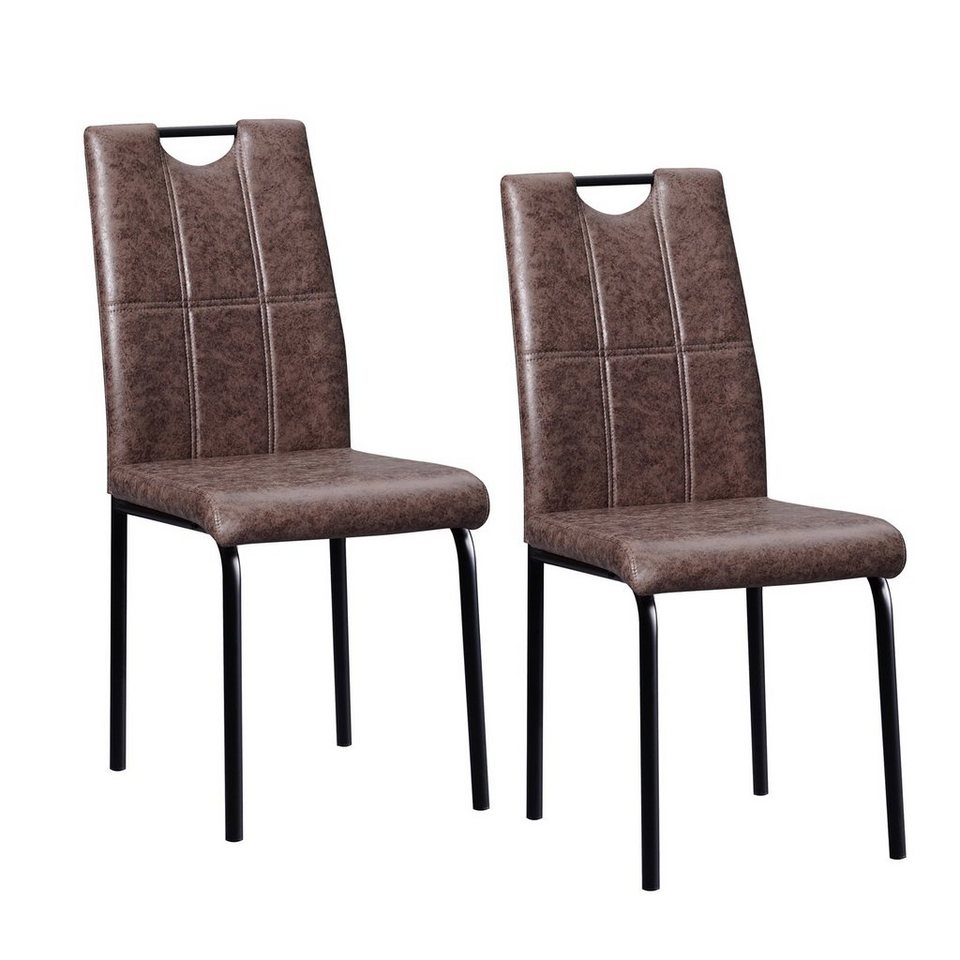 Hti Living Esszimmerstuhl Stuhl Denton Vintage 2er Set Set 2 St