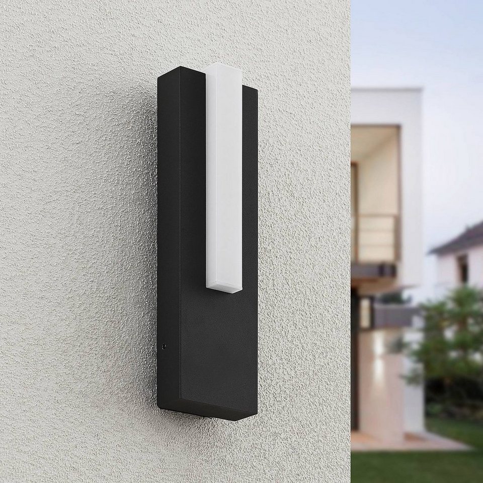 Lucande Led Außen Wandleuchte Virgalia Led Leuchtmittel Fest Verbaut