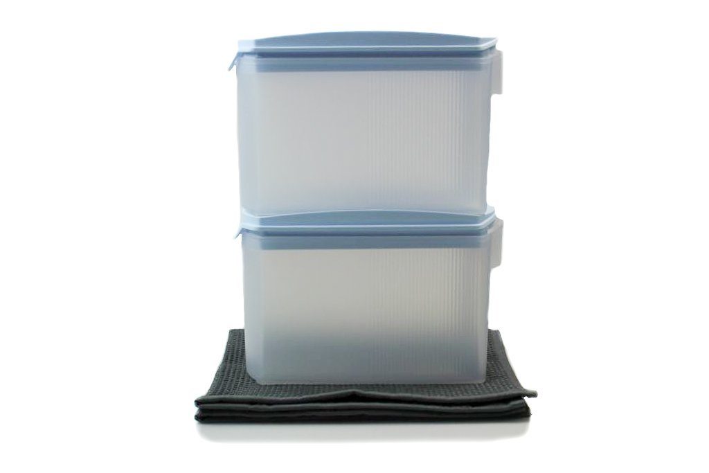 TUPPERWARE Back-Set TUPPERWARE Eidgenosse Plus 1,0 L (2) himmelblau ...