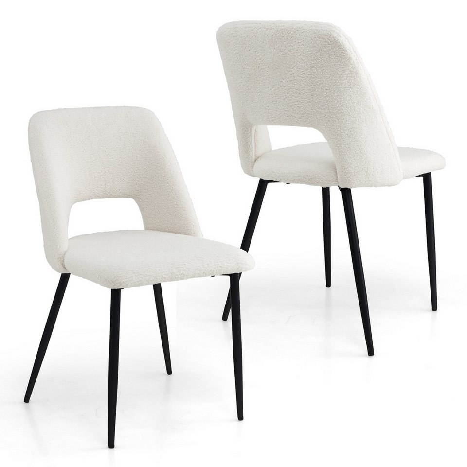 Komfotteu Esszimmerstuhl 2er Set Mit Rückenlehne 57x485x85 Cm