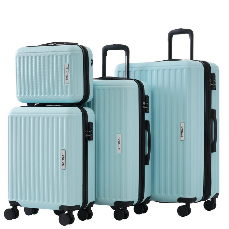 Modfu Trolleyset Reisegepäck Set 4 Rollen Reisegepäck Set Leichte