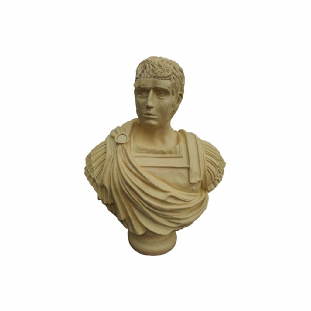 Jvmoebel Skulptur Büste Julius Caesar Figur Statue Skulptur 72 Cm