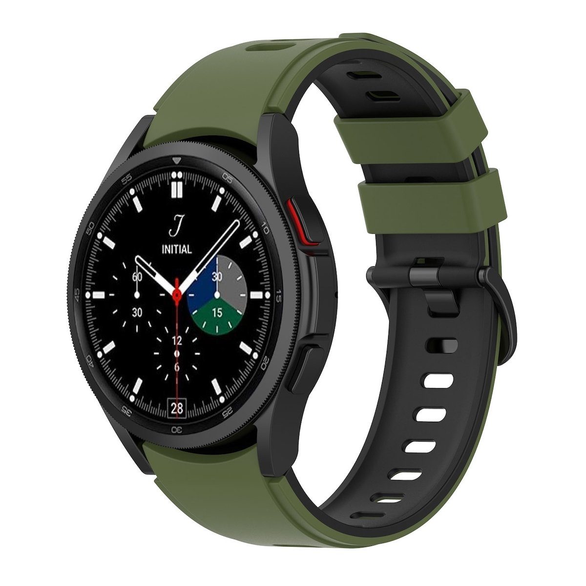 Wigento Smartwatch Armband Für Samsung Galaxy Watch 6 5 4 Normal Pro