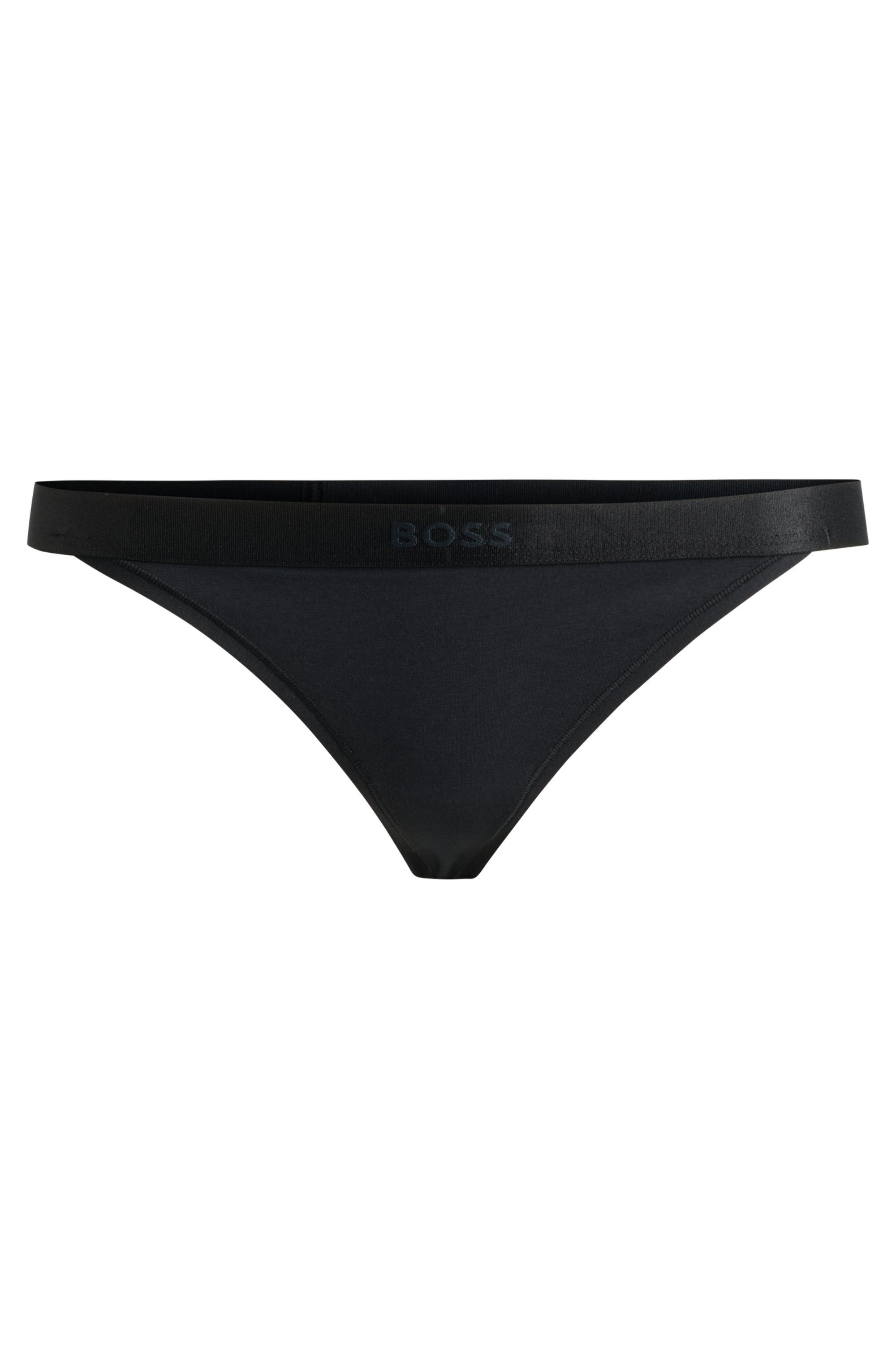 BOSS String STRING BEA mit BOSS Schriftzug