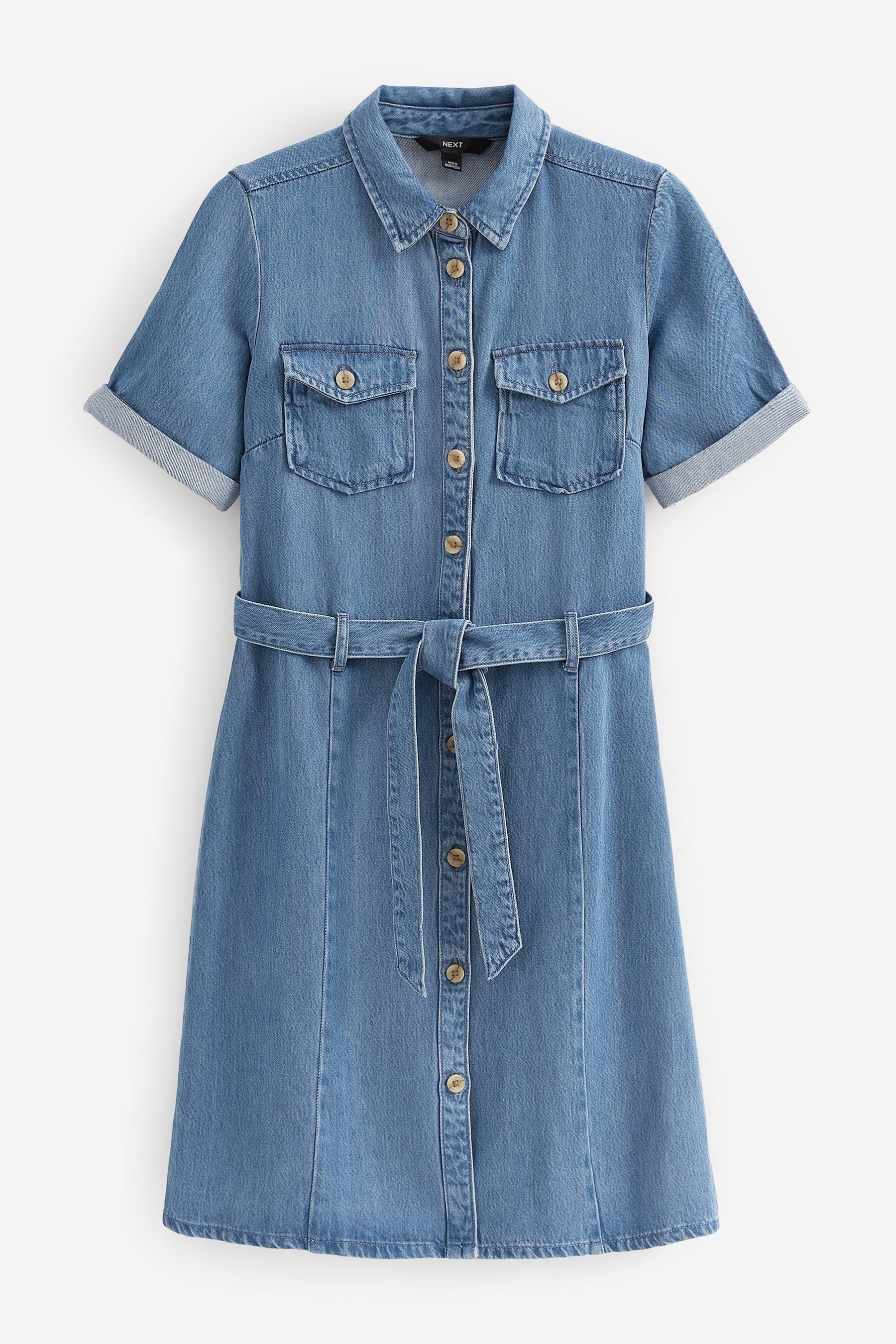 Next Minikleid Minikleid Mit Utility Detail Gürtel Kurzgröße 1 Tlg