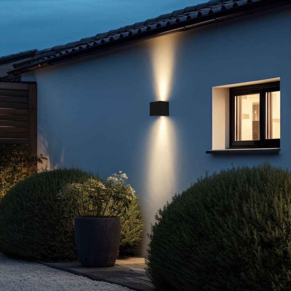 V Tac Außen Wandleuchte Led Leuchtmittel Fest Verbaut Warmweiß
