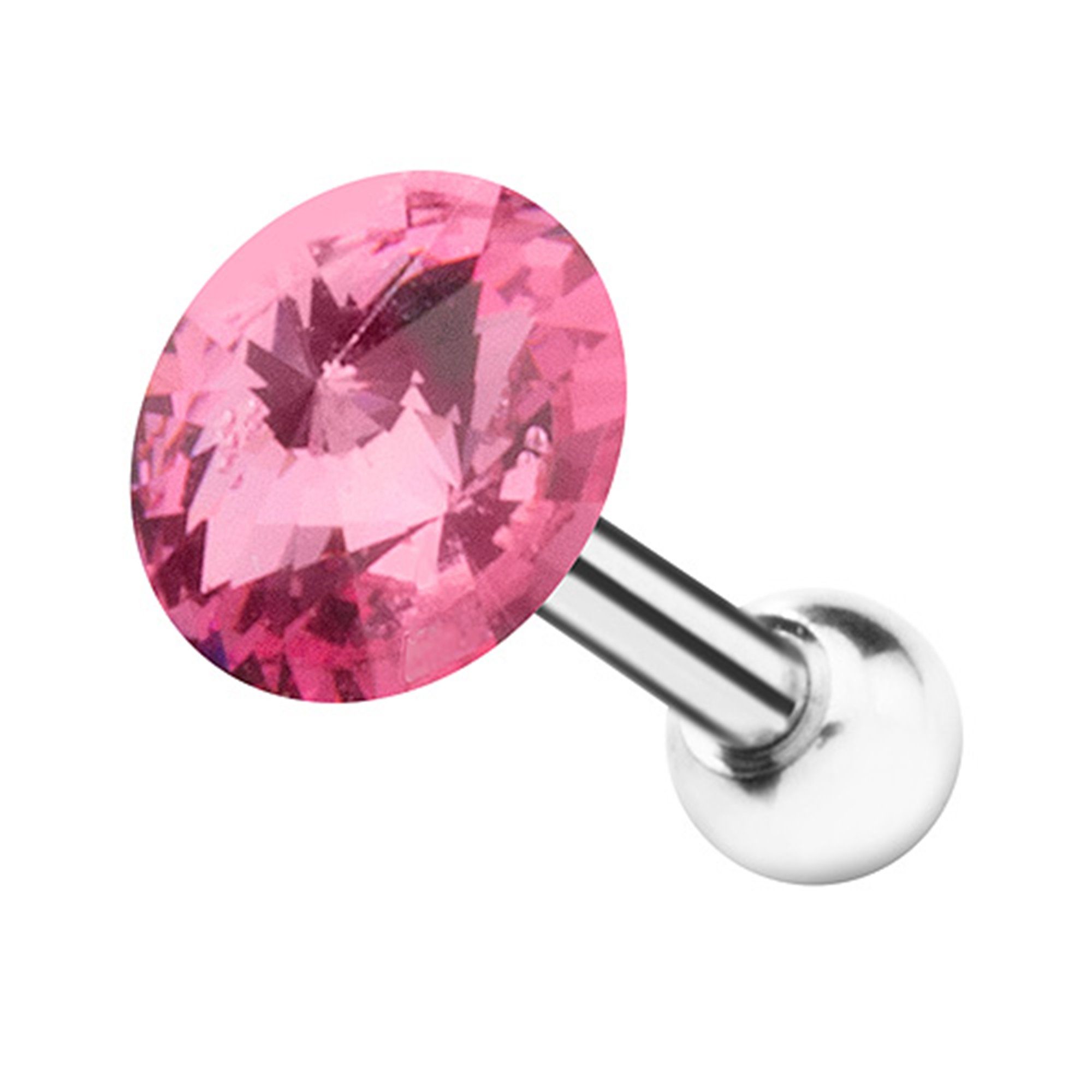 Taffstyle Piercing-Set Piercing Ohr Helix Tragus Kristall Kugel, Ohr ...