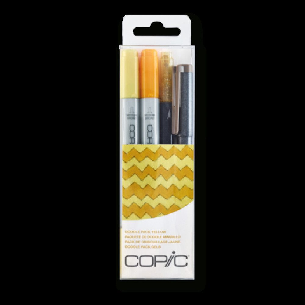 COPIC Marker Doodle Pack gelb 4St.