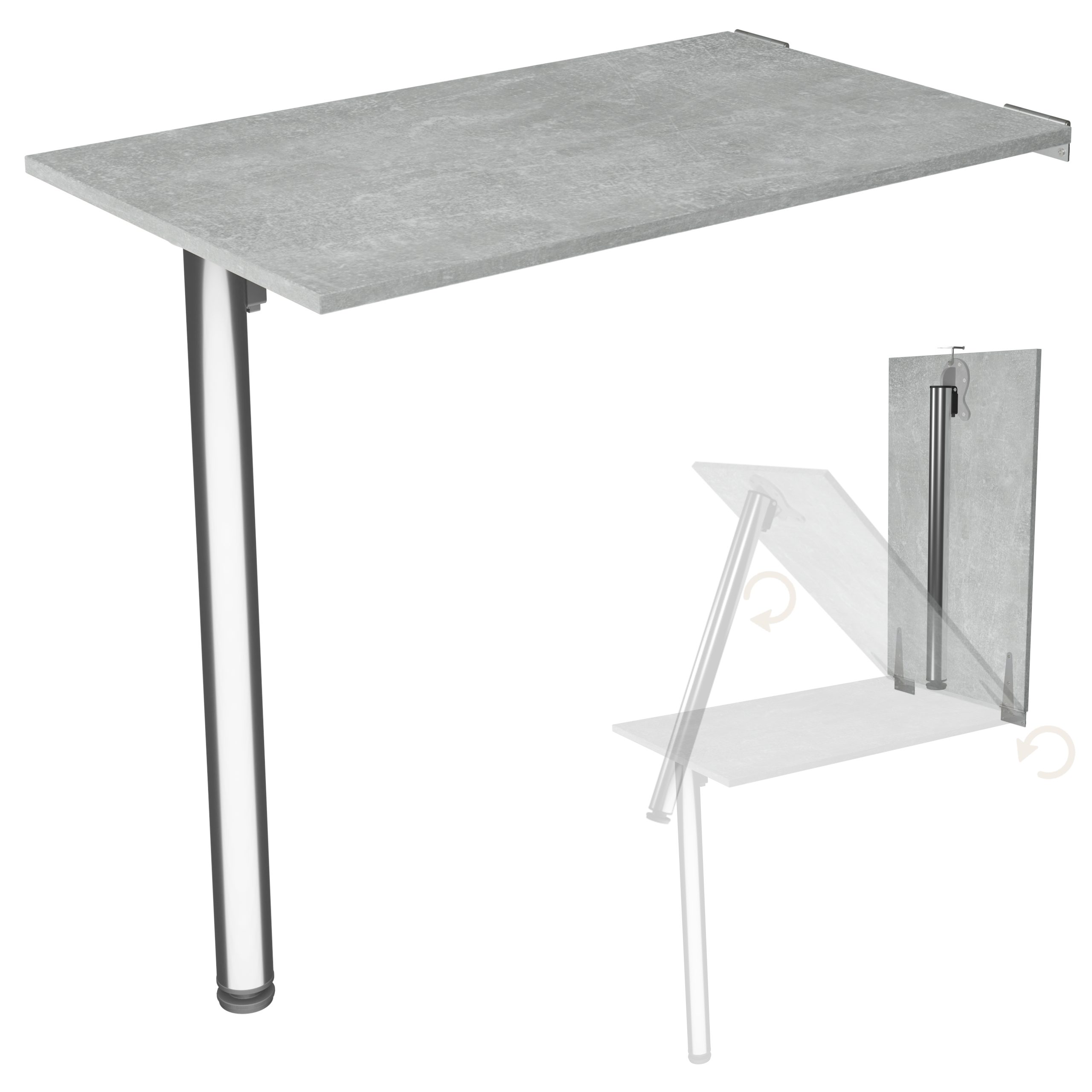 KDR Produktgestaltung Klapptisch »Wandklapptisch Esstisch Küchentisch ...